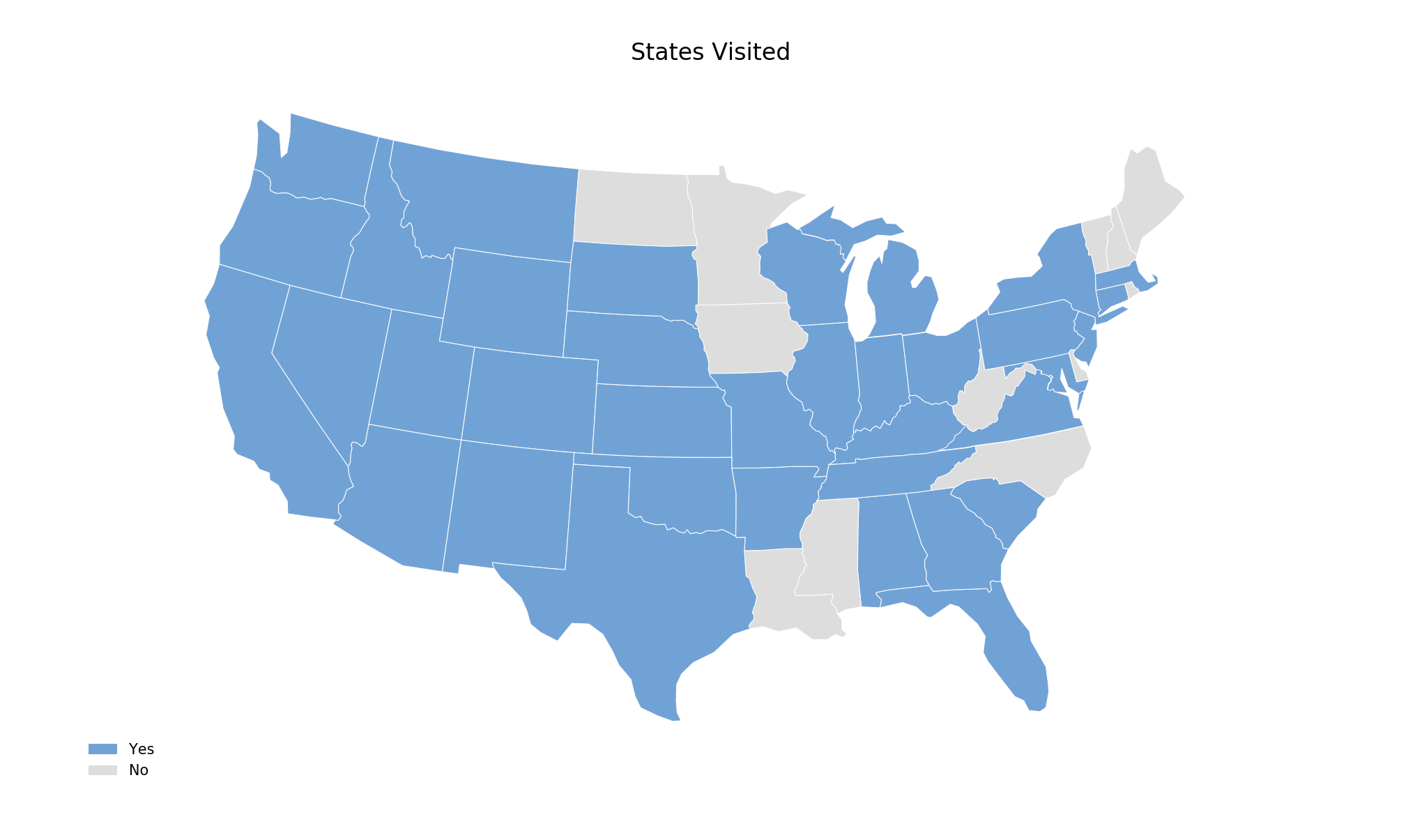 Highlighting States With Cartopy | Matthew Kudija
